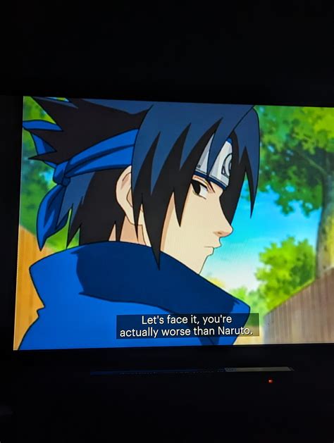 Early Sasuke Was So Real For This R Naruto