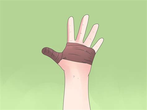 Formas De Vendar El Dedo Pulgar WikiHow