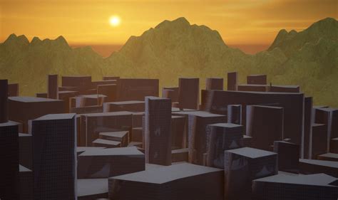 Procedural Generation Of Cities By Grzybojad