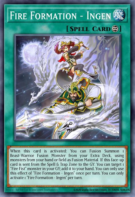 Fire Formation Ingen Yu Gi Oh Card Database Ygoprodeck