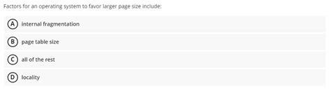Solved Optimal Page Replacement Algorithm None Of The Rest Chegg