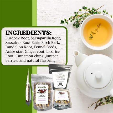 Really Root Beer Tea Nelsons Tea