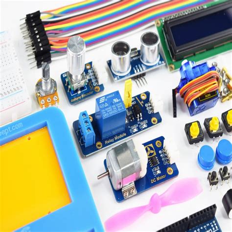 Basic Starter Kit For Arduino UNO R With Projects Oz Robotics