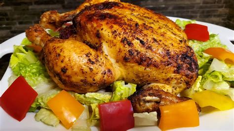 Easy Baked Whole Chicken Recipe Youtube