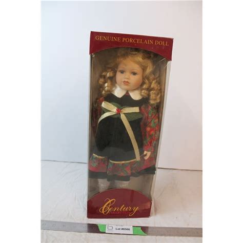 Porcelin Century Doll In Box