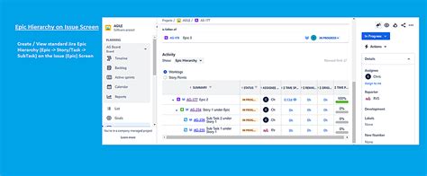 Issue Hierarchy Structure Atlassian Marketplace