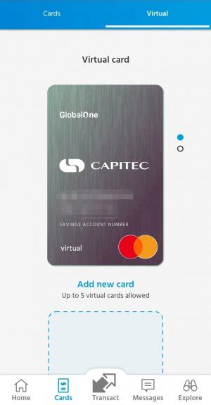Capitec Multiple Virtual Cards Per Account Mybroadband Forum