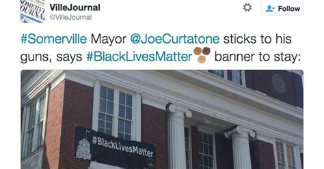 Mass Mayor Wont Remove Black Lives Matter Banner From City Hall