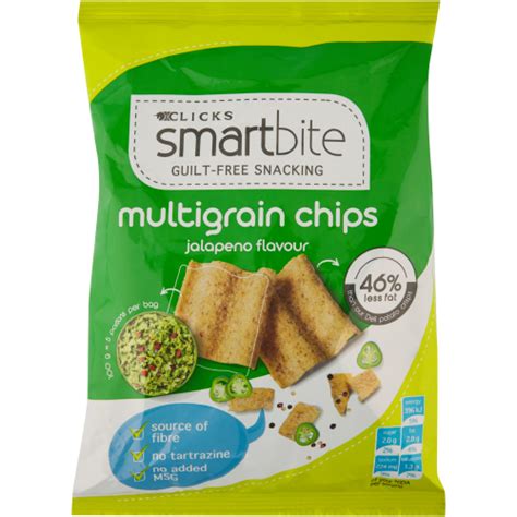 Smartbite Multigrain Chips Jalapeno 100g Clicks