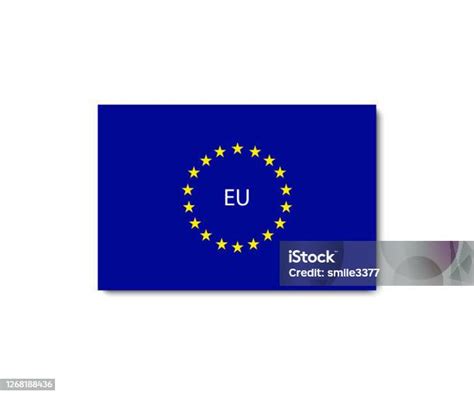 유럽 국기 유럽 연합 기호 Eu 플래그 벡터 일러스트레이션 개념에 대한 스톡 벡터 아트 및 기타 이미지 개념 공동체 관광