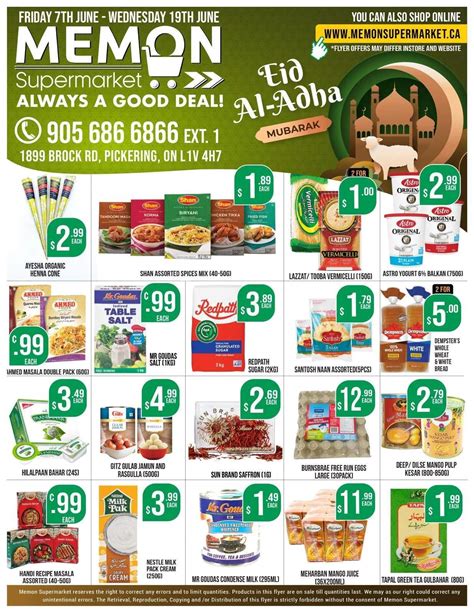 Memon Supermarket Canada Flyers