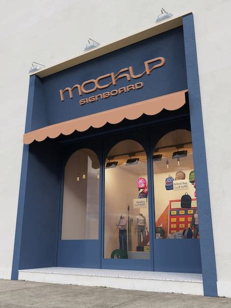 Modelo De Cartel De La Tienda Archivo PSD Premium