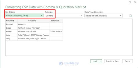 Importing Csv File Into Excel With 2 Examples Exceldemy