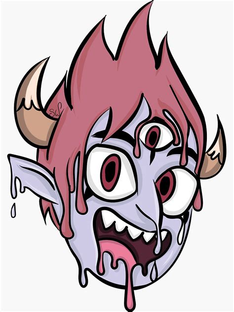 Tom Thomas Lucitor Star Butterfly Sticker For Sale By Yoko Design