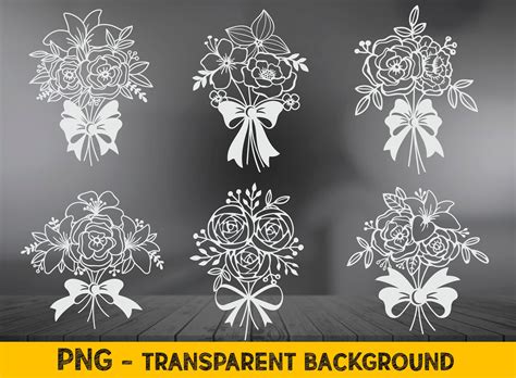 Flowers Svg Files For Cricut Svg Cut File Floral Svg Bundle Etsy