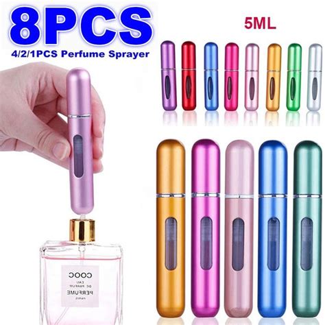 1248pcs Portable Mini Refillable Perfume Atomizer Aluminum Perfume