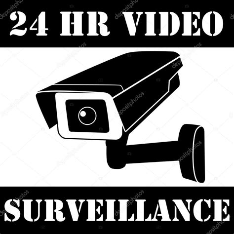 Surveillance Camera — Stock Vector © Viktorijareut 74351863