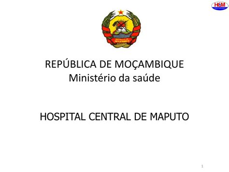 PPT REPÚBLICA DE MOÇAMBIQUE Ministério da saúde PowerPoint