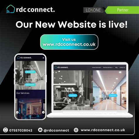 Rdc Connect On Linkedin Rdcconnect Websitelaunch Loxone Homeautomation Buildingautomation…