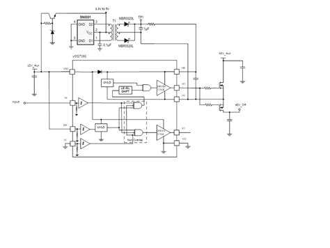 Ucc27712 How To Achieve Ho Have Pwm And Lo Always Low Power