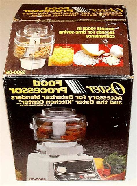 Oster Food Processor Accessory Complete In Box Never
