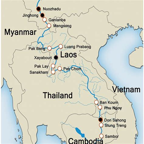 Mekong Mainstream Dams Source Stimson Center Authors Retrieved On