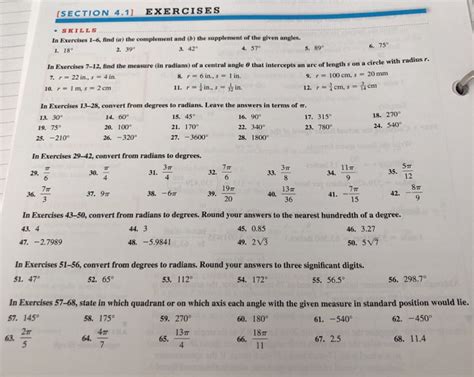 Solved Section 41 Exercises • Skills In Exercises 1 6