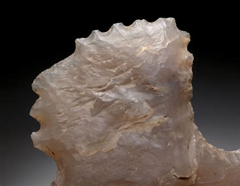 Extremely Rare Large Pre Columbian Mayan Maize God Flint Eccentric