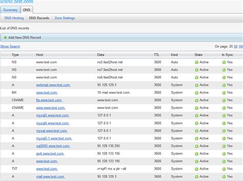 Fast Host Ltd Managing PPA DNS