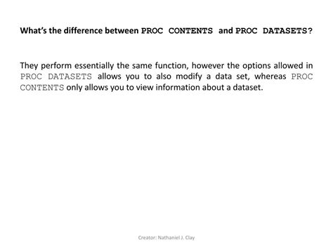 Ppt Sas Base Cert Prep Guide Powerpoint Presentation Free Download