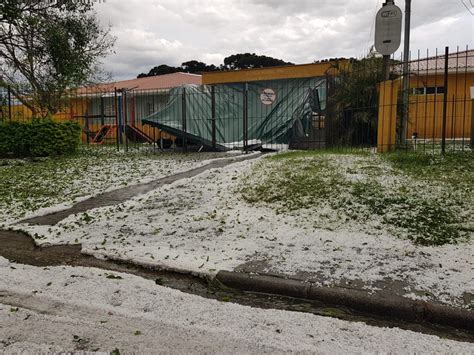 Olho Aberto Paraná Chuva de granizo causa estragos e deixa Grande