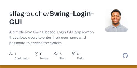 Github Slfagroucheswing Login Gui A Simple Java Swing Based Login