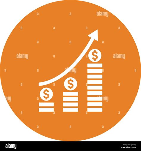 Funds Growth Mutual Icon Vector Eps File Perfect Use For Print