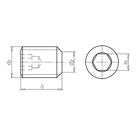 Buy ISO 4026 steel 45H plain online