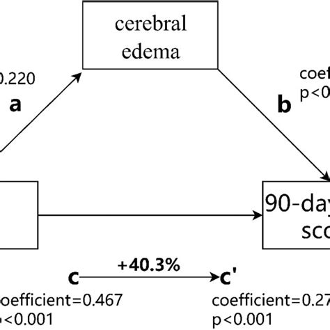 Analysis Of The Mediating Effect Of Postoperative Cerebral Edema On The