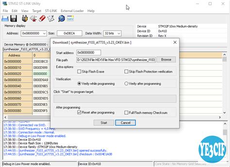 Upload File Bin Ke STM32 Untuk Bitx Multiband YE3CIF