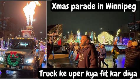 First Time Itna Decorate Truck Dekha Christmas Parade Pe 😳 673 Youtube