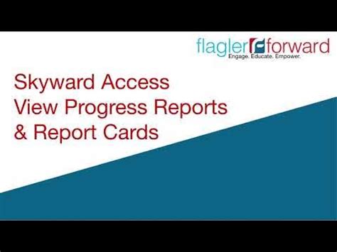 View Progress Reports And Report Cards In Skyward Youtube