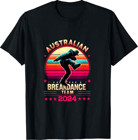 Breakdancing Meme 24 Australian Breakdance Team 2024 Graphic T Shirt
