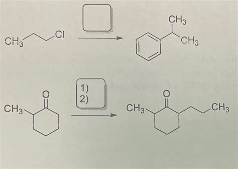 Solved What Reagent Or Catalyst Would Be Required For Each