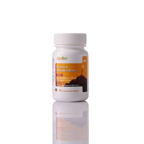 HerbBio B Komplex Biotin Forte 90 St Shop Apotheke