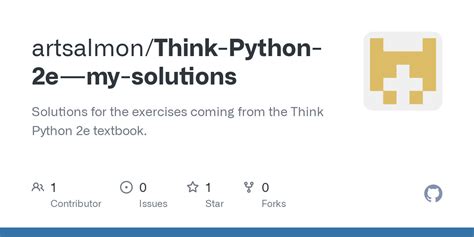Github Artsalmonthink Python 2e My Solutions Solutions For The Exercises Coming From The