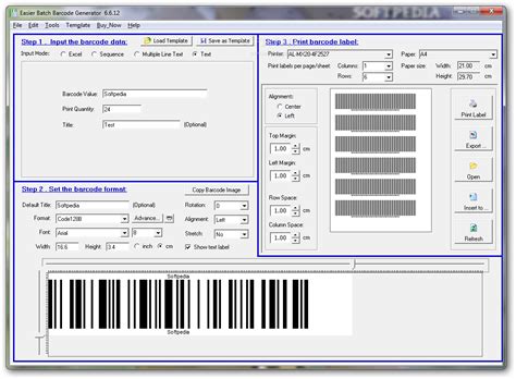 Easier Batch Barcode Generator Download Softpedia