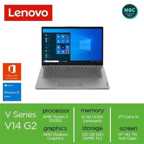 Jual Lenovo V G ALC AMD Ryzen U GB SSD FHD W OHS Di Seller Nusajaya Official