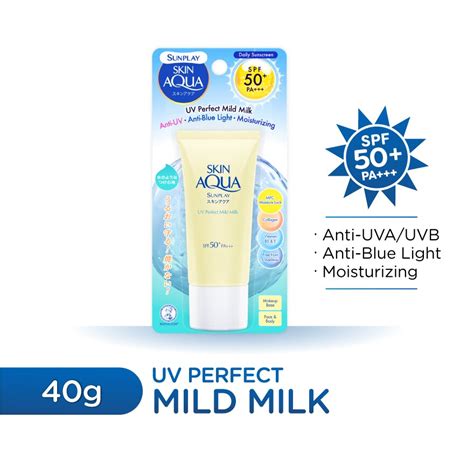Sunplay Skin Aqua Uv Perfect Mild Milk 40g Watsons Malaysia