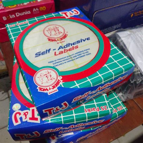 Jual Label Stiker Tom And Jerry Harga Pack Isi 25 Pad Jakarta Pusat