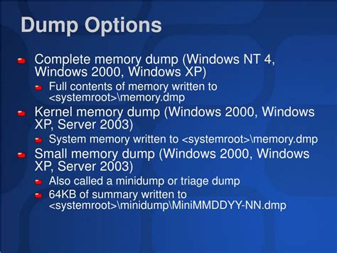 PPT ADM Microsoft Windows Crash Dump Analysis PowerPoint Presentation ID