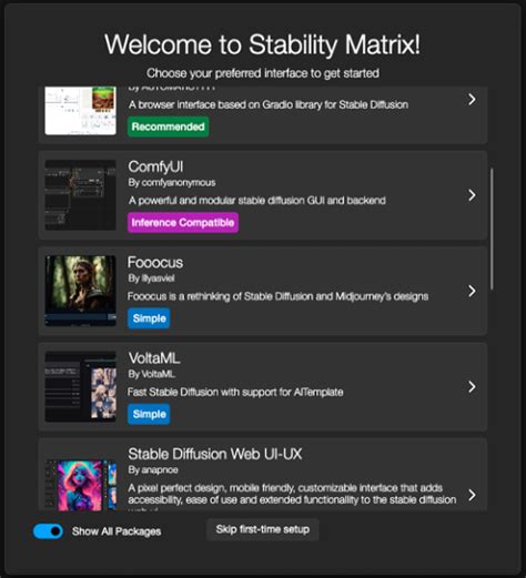 Stability Matrix : Installer Stable Diffusion en un clic