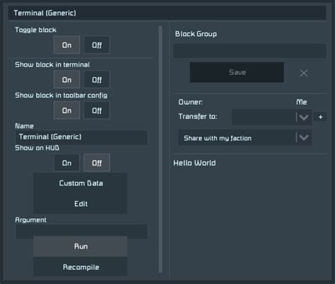 Debugging Your Scripts Official Space Engineers Wiki