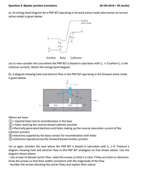 [solved] Question 3 Bipolar Junction Transistors 6 1